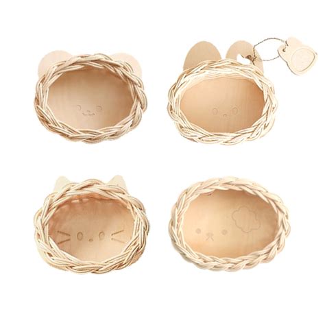 라탄공예 토끼 곰돌이 강아지 바구니만들기 Diy키트