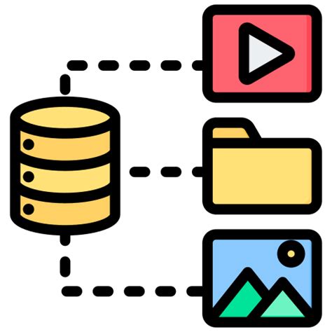 Icono De Repositorio Generic Color Lineal Color