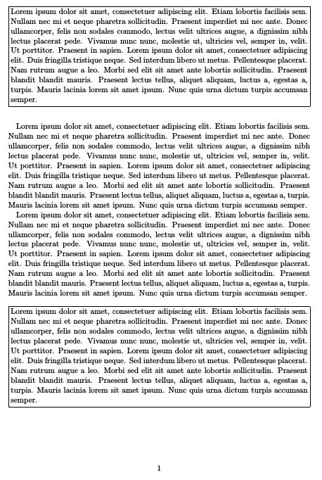 Positioning Floats Analogue Of Framed TeX LaTeX Stack Exchange