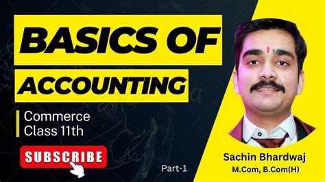 Basic Terms Of Accounting Chapter 2 Class 11th Accounts Youtube