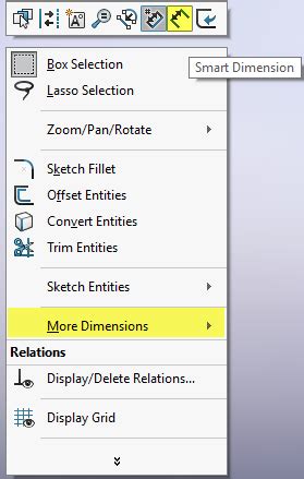 SOLIDWORKS Tips For Faster Dimensioning