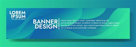 Abstract Green Banner Color With A Unique Wavy Design It Is Ideal For
