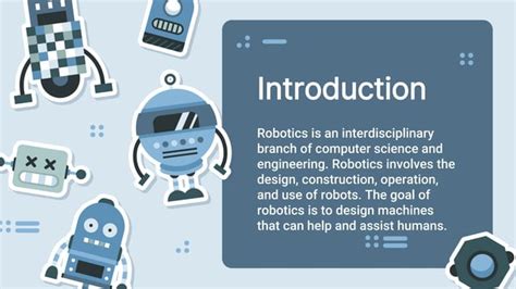 Roboticspptx Robotics Technology And Computing