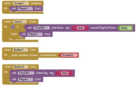 Stopping Music In Other Screen MIT App Inventor Help MIT App Inventor Community