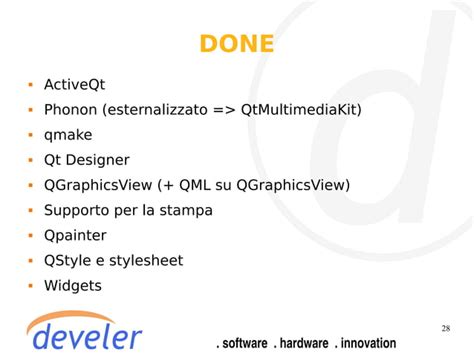 qt roadmap the future of qt ppt