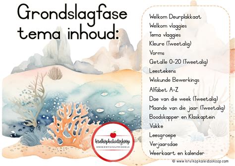 Klaskamer Temas Krulkopkaleidoskoop