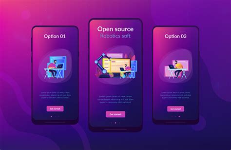 Open Automation Architecture App Interface Template Stock Illustration Download Image Now Istock