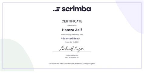 Hamza Asif On Linkedin React React Redux Frontend Scrimba
