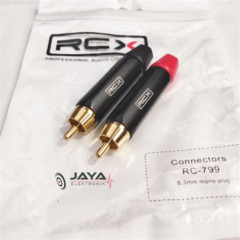 Jual Jack Rca Besi Rcx Connector Rca Rcx Per Set Shopee Indonesia