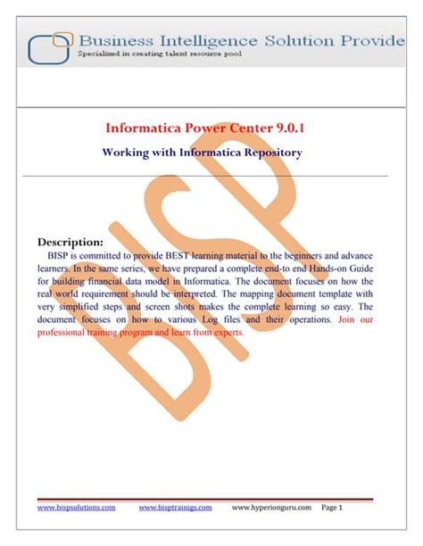 Informatica Log Files Pdf