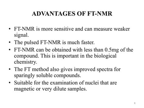 Fourier Transform Nmr Spectroscopypptx
