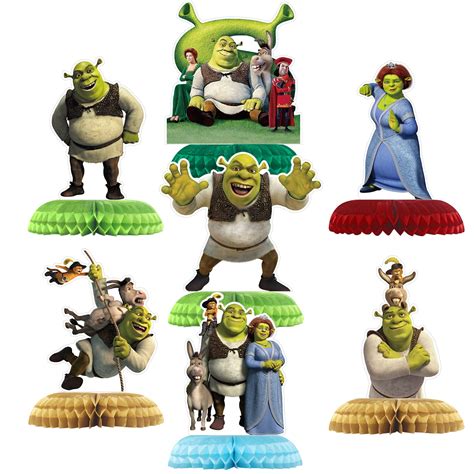 Buy Shrek Birthday Party Decorations 7pcs Shrek Theme Honeycomb