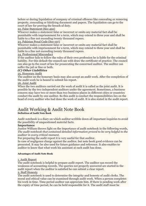 Introduction Of Auditing Doc