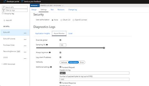 Custom Log Messages From Apim To Log Analytics Microsoft Qanda