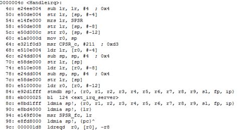 Arm Linux Gcc 之 Stmdbstmfdldmialdmfd Or Pushpop ？？？stmdb R13 R4