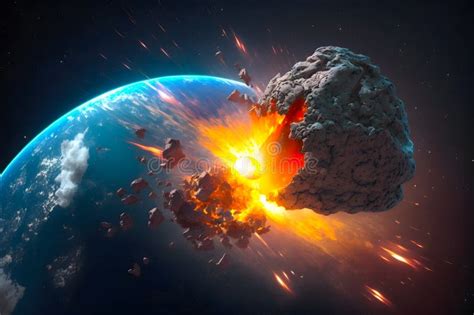 Exploding Asteroids Stock Illustrations 55 Exploding Asteroids Stock