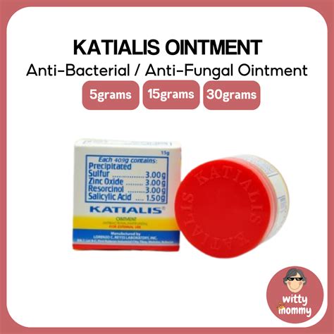 AUTHENTIC Katialis Cream Ointment Antibacterial Cream Antifungal Eczema Body Odor Skin