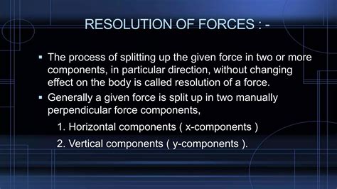 Coplanar Concurrent Forces Pptx