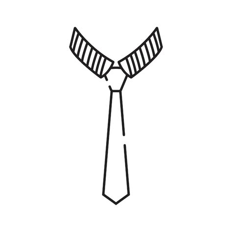 Premium Vector Tie Icon Vector