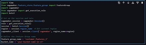 aws sagemaker pipeline part 1 creating model registry and feature store group