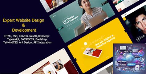 Be Your Reactjs Nextjs Front End Web Developer By Sjawad143 Fiverr