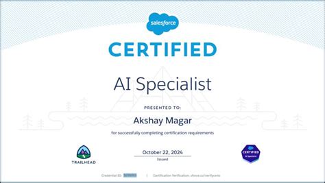 Salesforce Ai Trailblazer Learning Salesforceai Akshay M 12 Comments