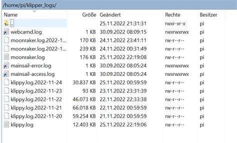 no logs and not working klipperscreen on android · issue 811