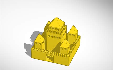 3d Design Castle Tinkercad