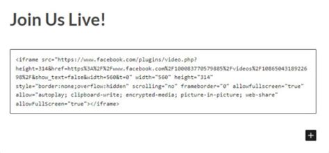 How to Embed Facebook Live Stream on Your Website (Easy Way)