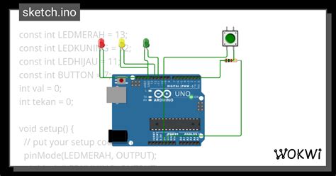 pertemuan4 wokwi esp32 stm32 arduino simulator