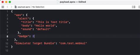 How To Test Push Notifications In The IOS Simulator Mobikul