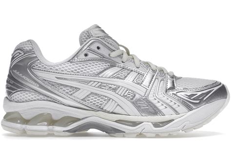 Asics Gel Kayano 14 Jjjjound Silver White Midweek Heat V2 1201a457