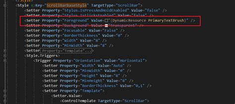 如何更改hc Scrollviewer滚动条的颜色？ · Issue 1209 · Handyorg Handycontrol · Github