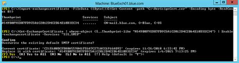 Exchange CAS Configuration Part