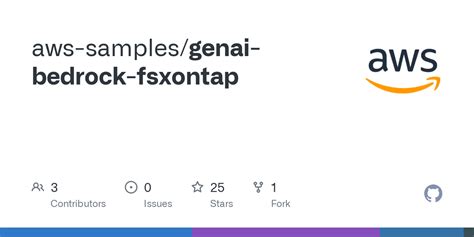 Genai Bedrock Fsxontapreadme1md At Main · Aws Samplesgenai Bedrock Fsxontap · Github