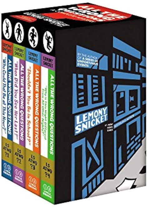 All The Wrong Questions Lemony Snicket