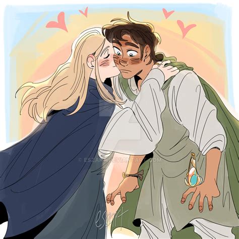 Fitz And Sophie Kiss By Eszart On Deviantart