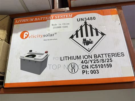 200ah 12v Felicity Lithium Battery For Sale Top Notch Price Ush