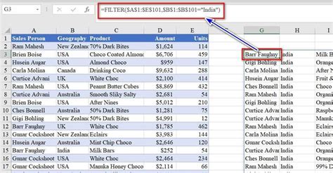 hướng dẫn cách sử dụng hàm filter trong excel để lọc dữ liệu
