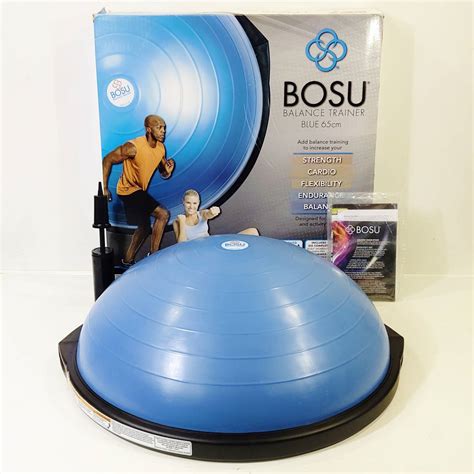 Bosu ボス バランストレーナー 65cm 半円型バランスボール 体幹トレーニング エクササイズ フィットネス Usa製エクササイズ用品