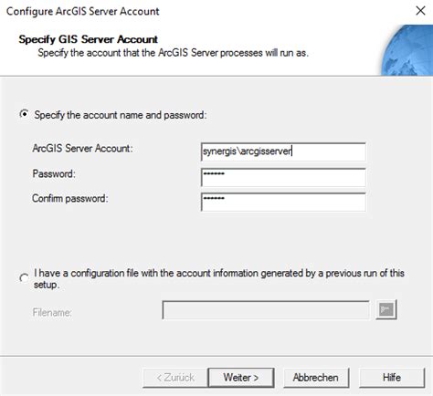 Check ArcGIS Server Account