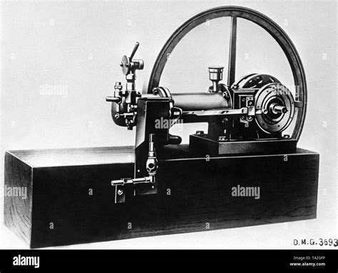 A Four Stroke Combustion Engine Designed By Gottlieb Daimler In 1883
