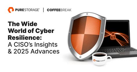 The Wide World Of Cyber Resilience A Cisos Insights And 2025 Advances