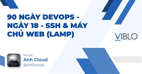90 ngày DevOps Ngày 18 SSH máy chủ web LAMP