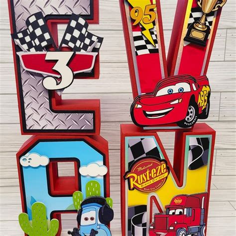 Mcqueen Theme Party Etsy