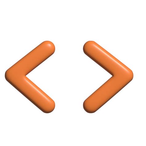 3d Icon Of Arrow Code Coding Coder 20033009 Png