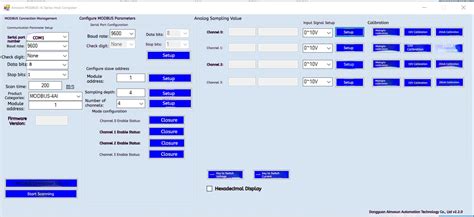 Modbus Module Debugging Tool AMSAMOTION
