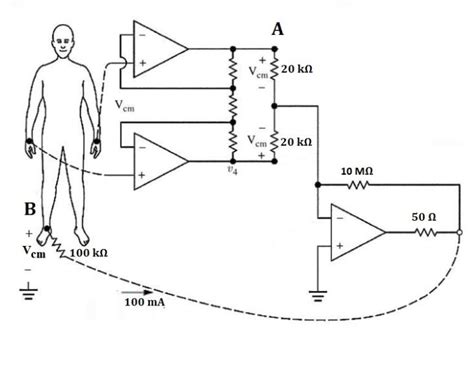 Solved In The Circuit Below The Voltage Value Of Vcm Chegg Com
