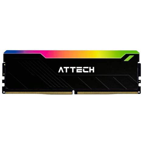 Memoria Ram Ddr4 8gb 3200 Gaming Rgb Udimm Attech