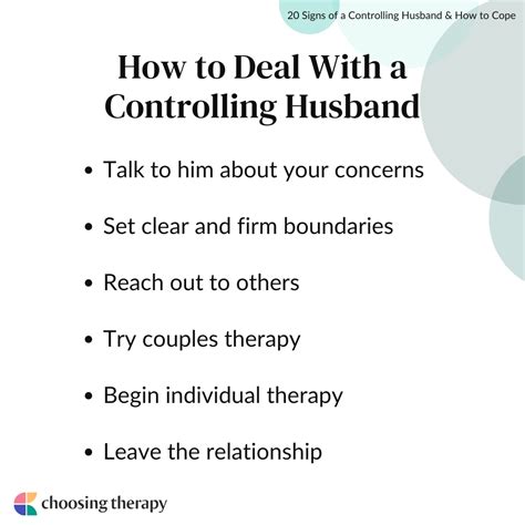 20 Signs Your Husband Is Controlling And What You Can Do